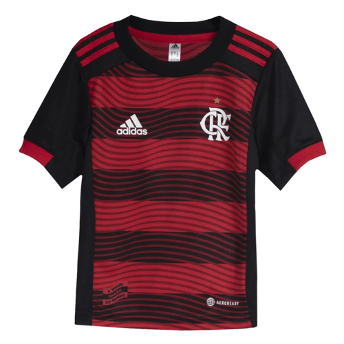 Mini Kit Flamengo Jogo 1 Adidas 2022